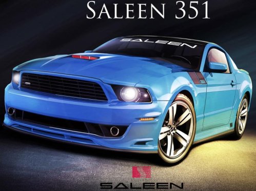 The new Saleen 351 Mustang debuts in Los Angeles